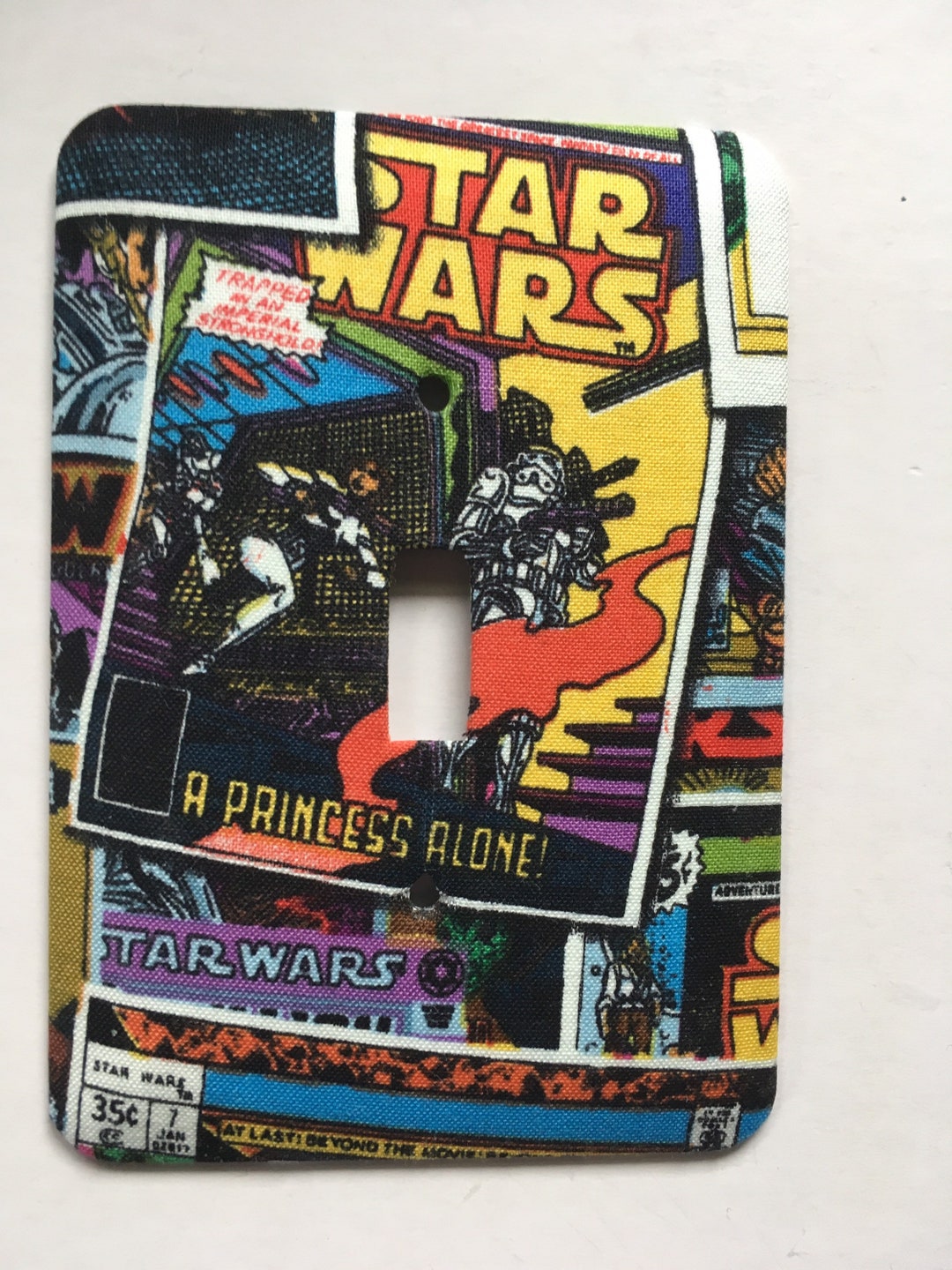 Star Wars Single Decorative Switch Plate Switchplate - Etsy