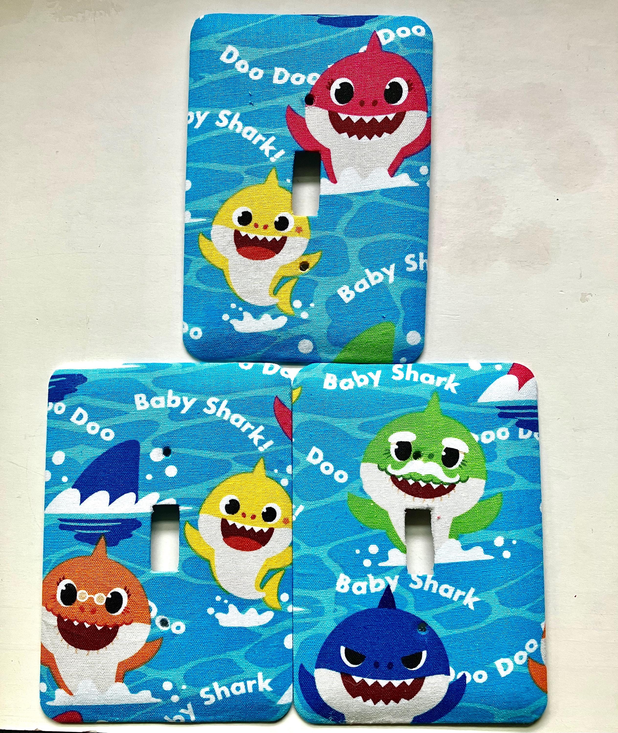 Baby Sharks Single Light Switch Plate - Etsy