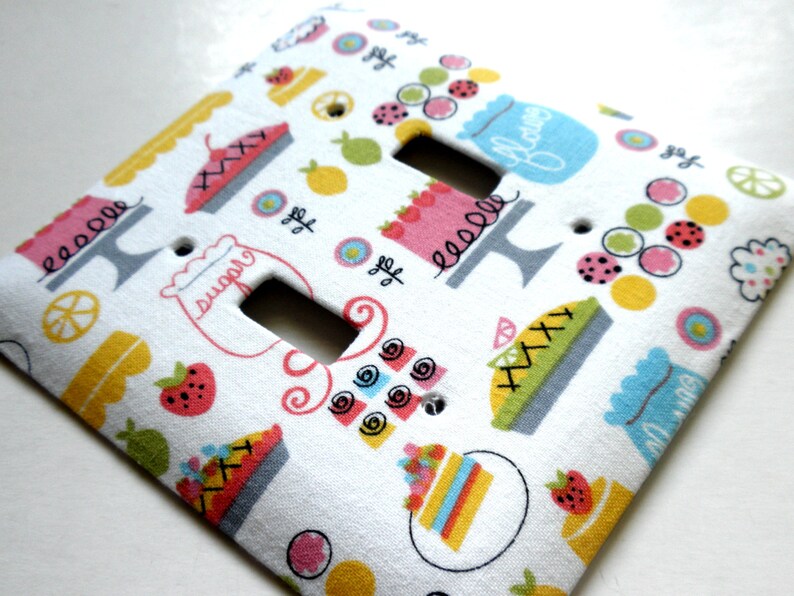 Kitchen Bake Shop Wall Decor Light Switch Plate Switchplate Culinary ...