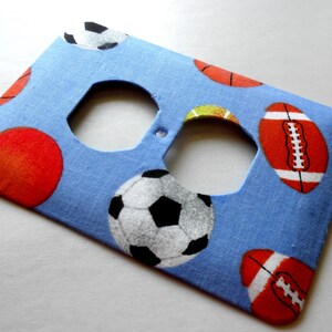 SPORTS Theme Light Switch Plate Switchplate Decorative Outlet Cover - Etsy