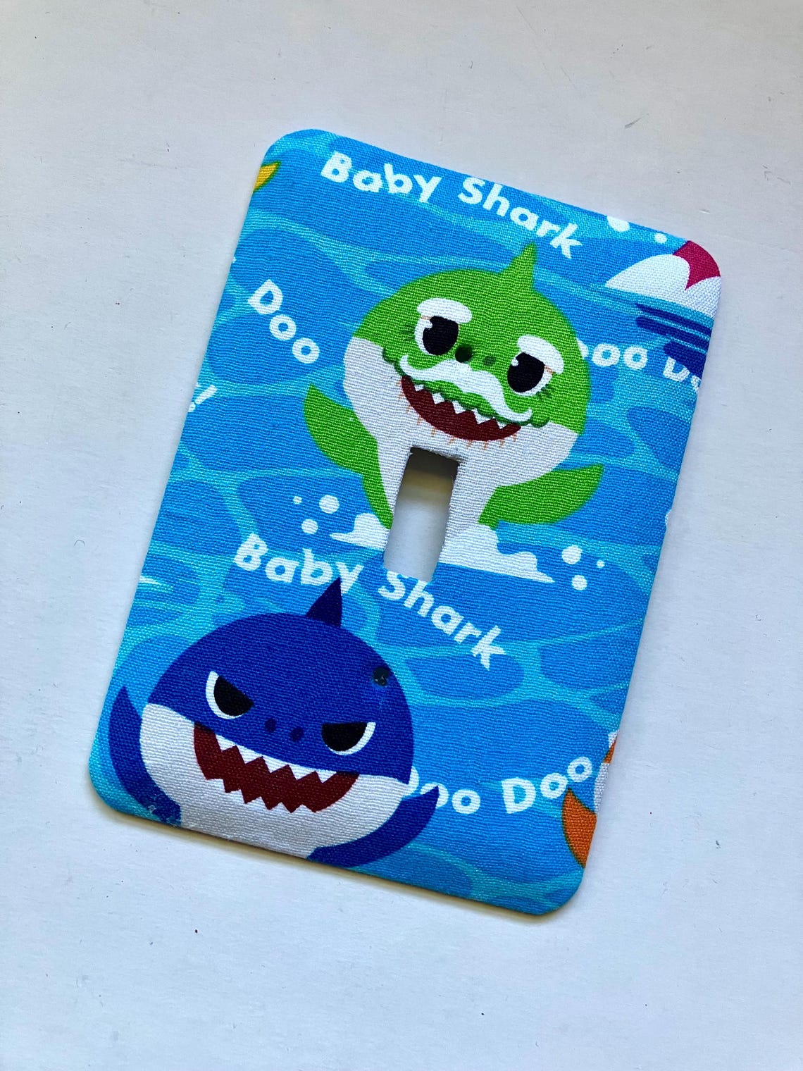 Baby Sharks Single Light Switch Plate - Etsy