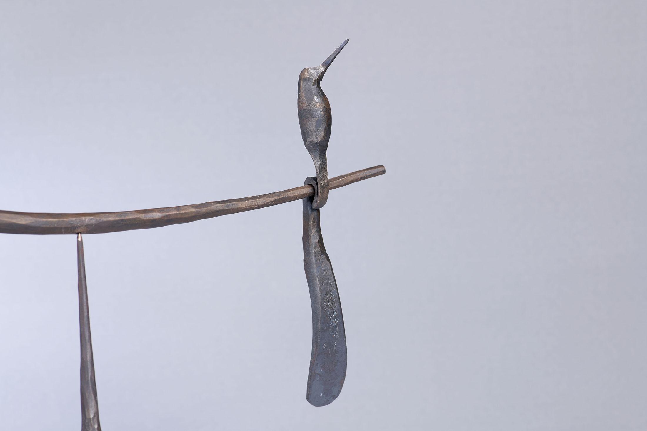 Forged Iron Humming Bird Balance a Delicate Art Metallwork - Etsy