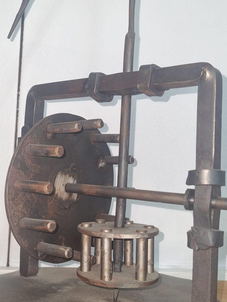 Blacksmith's Tribute to Leonardo: A Hand-forged Masterpiece - Etsy