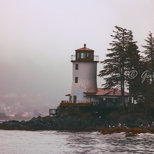 Sitka Alaska Lighthouse - Etsy