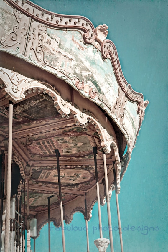 Vintage Carousel PhotographFine Art Photography Nursery | Etsy