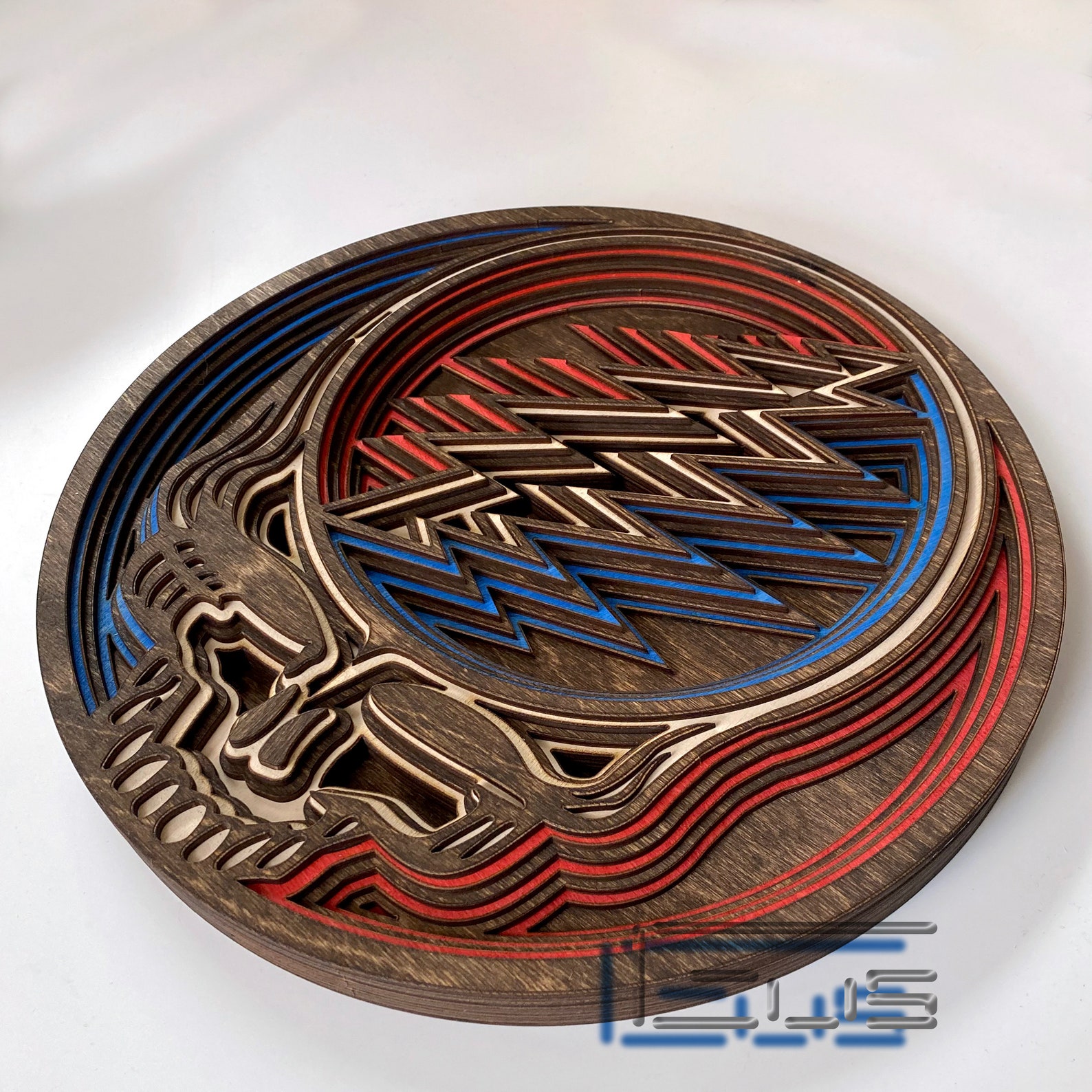 Wood Layered Laser Cut Steal Your Face Wall Art - Etsy