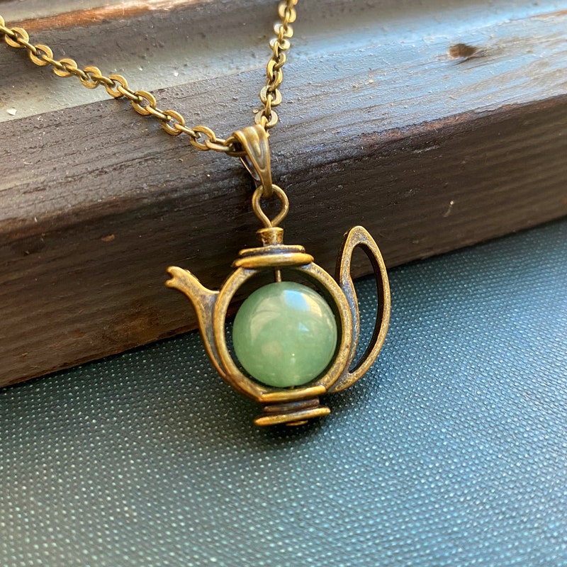 Teapot Necklace - Etsy