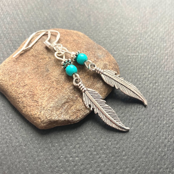 Sterling Silver Feather - Etsy