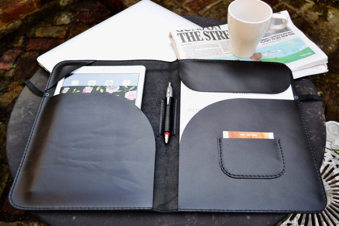 Handmade Leather Document Case A4 - Etsy