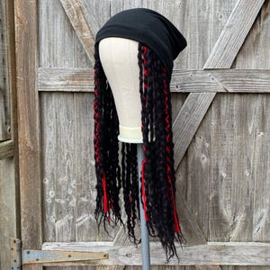 dread hat wig