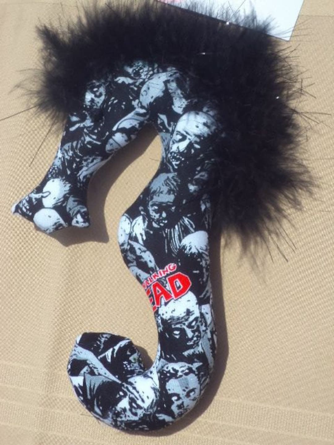 Zombie Zombie Fabric Feathers Ornament Party Favor Decoration Walking ...