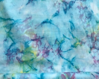 Batik, Pink Batik Fabric, Batik by the Half Yard, Pink Fabric, Multi ...