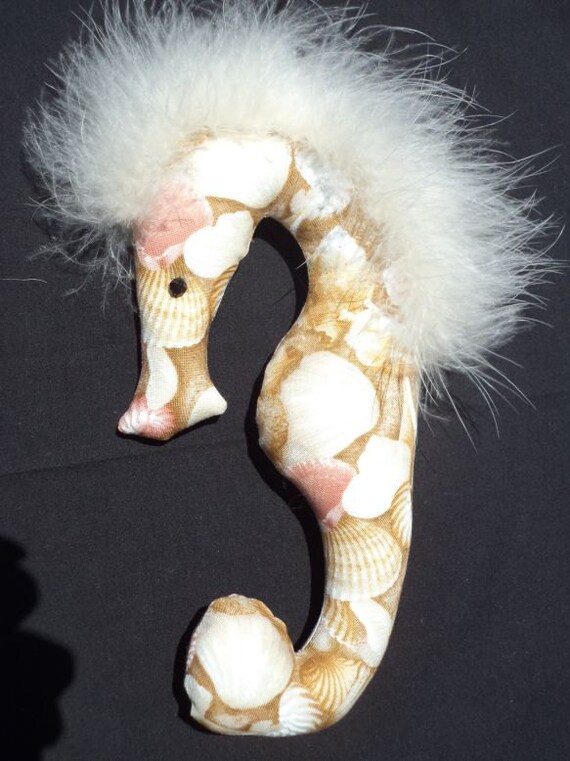 Cape Cod Sea Shells Seahorse Beach Decor Wall Hanging - Etsy