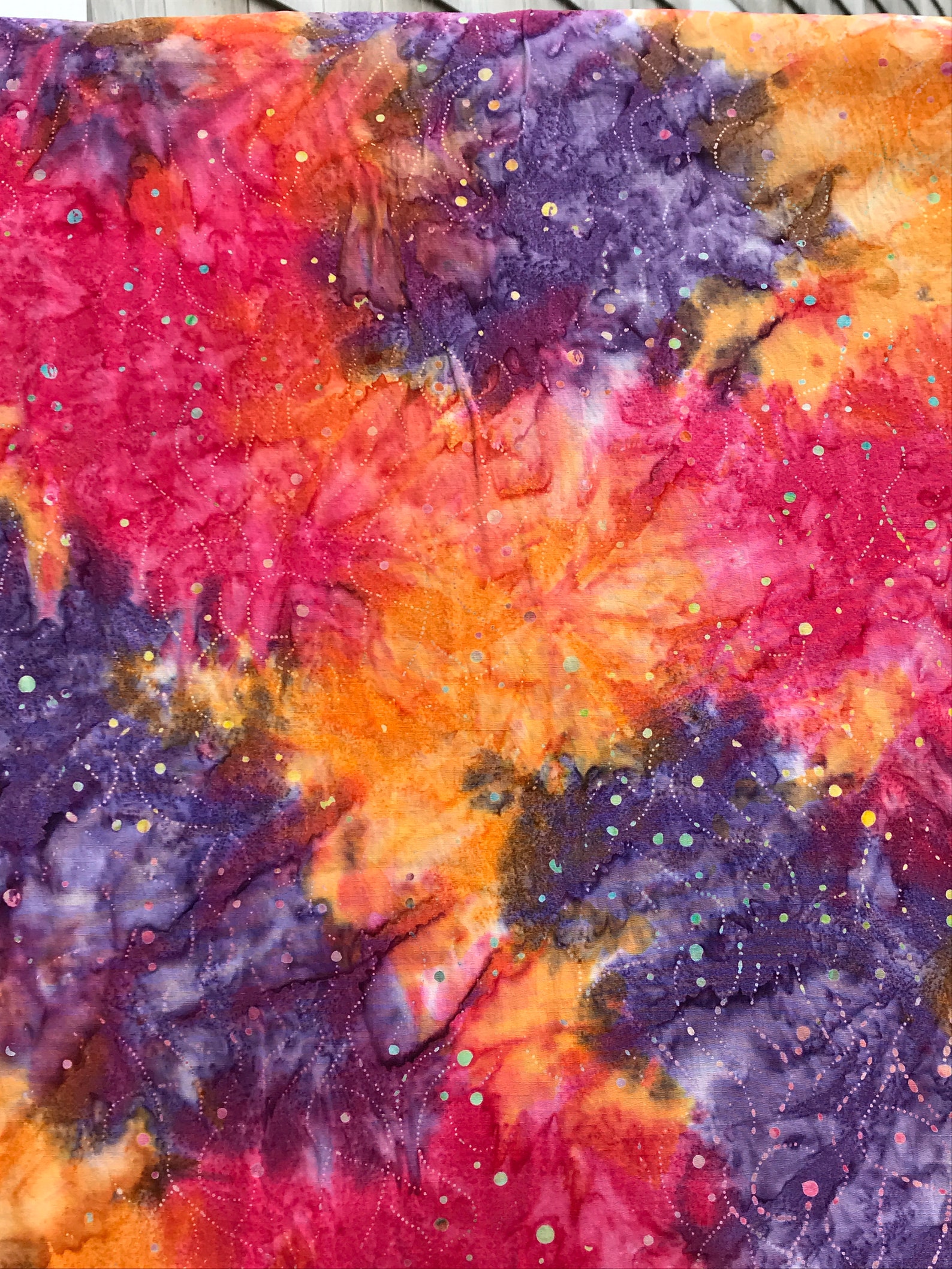 Batik Purple Polka Dot Indonesia Batik Polka Dot Batik - Etsy