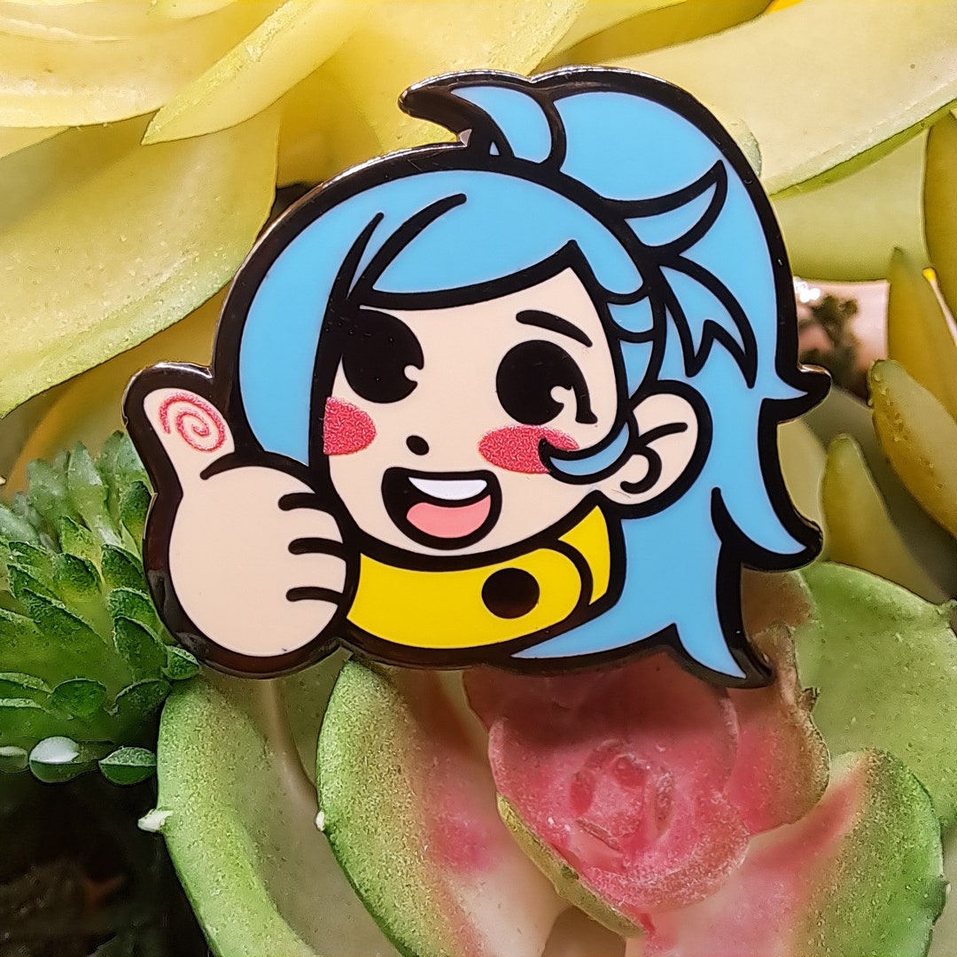 AITSF Mizuki Enamel Pin 1.25 In - Etsy