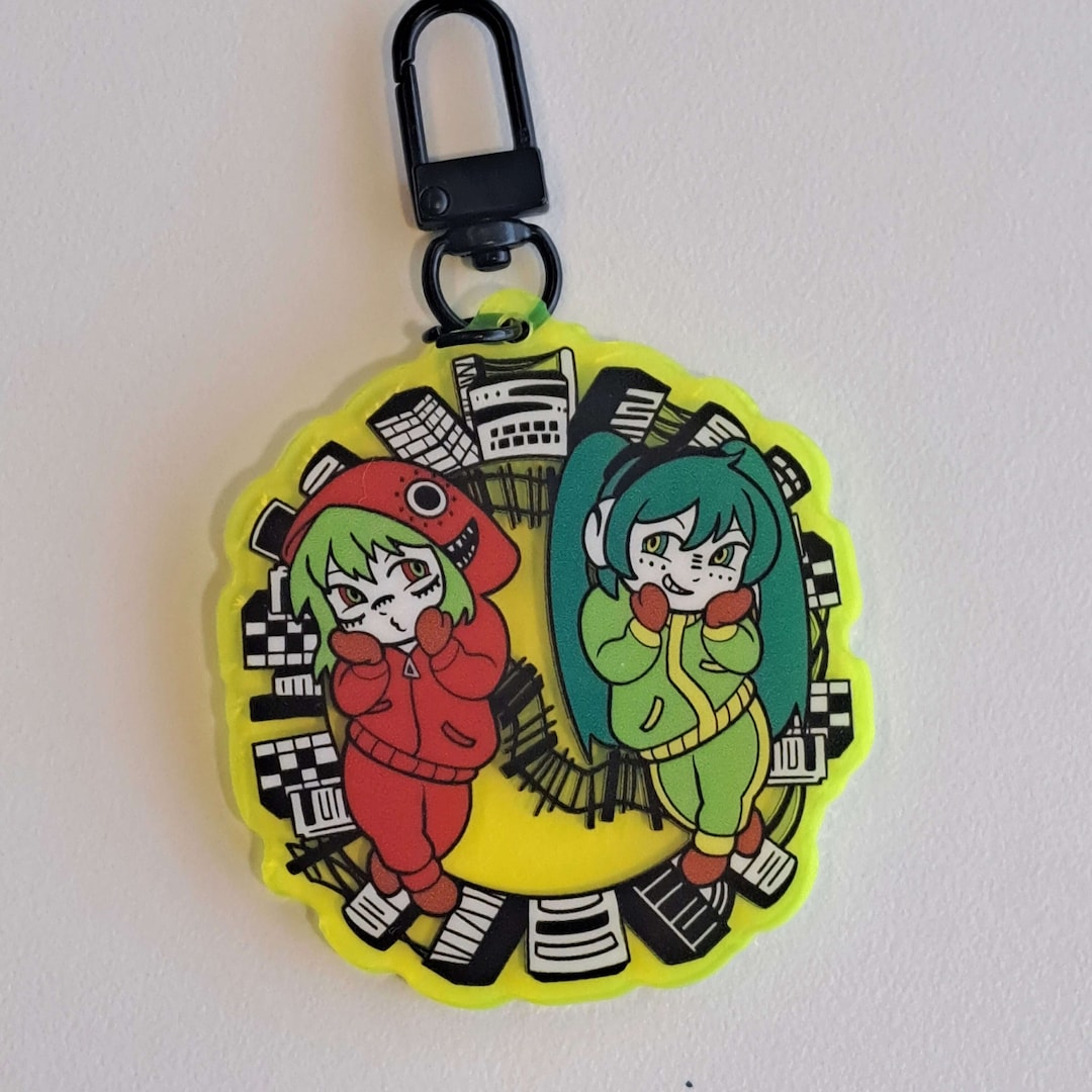 Matryoshka Miku and Gumi 2.5 in Keychain - Etsy