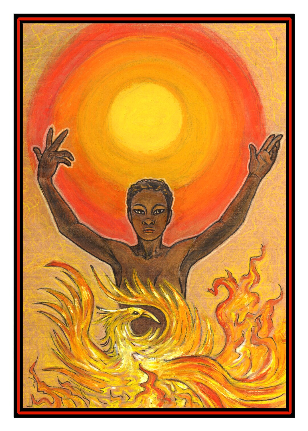 Summer Solstice Greeting Card - Etsy