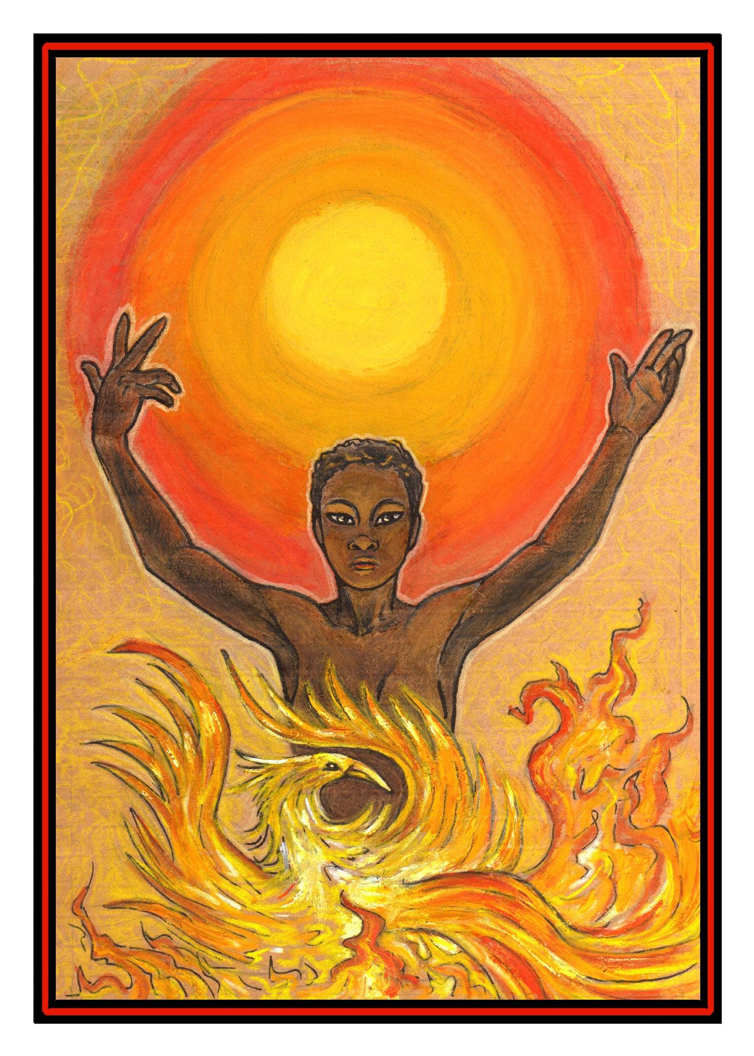 Summer Solstice Greeting Card - Etsy