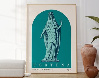 Fortuna Print Tyche Wheel of Fortune DIGITAL ONLY - Etsy