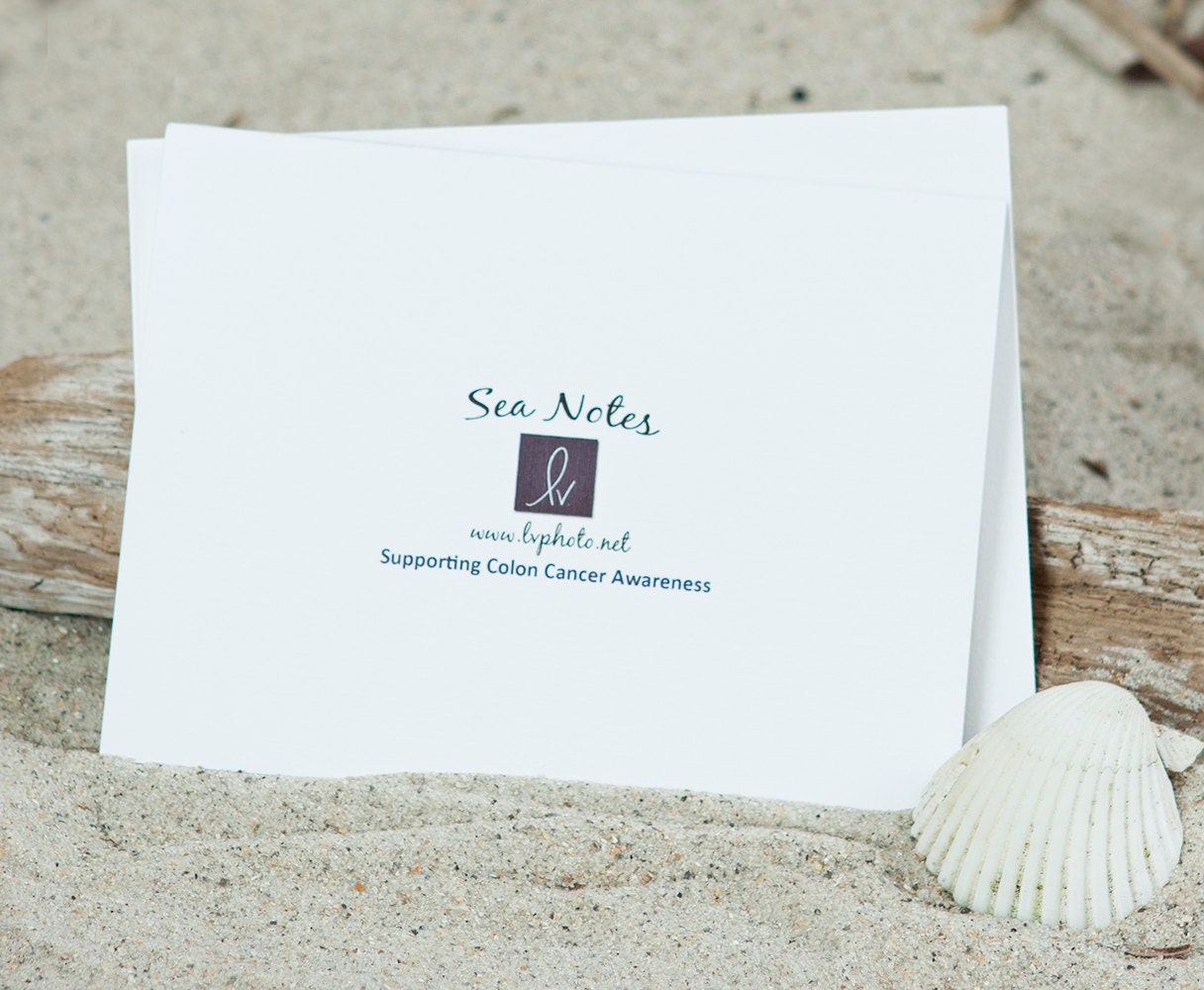 Coastal Stationery Coastal Note Card Love Big Colon - Etsy