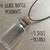 DIY Glass Bottle Necklace Sets - Fillable Empty Mini Wishing Jar Glass ...