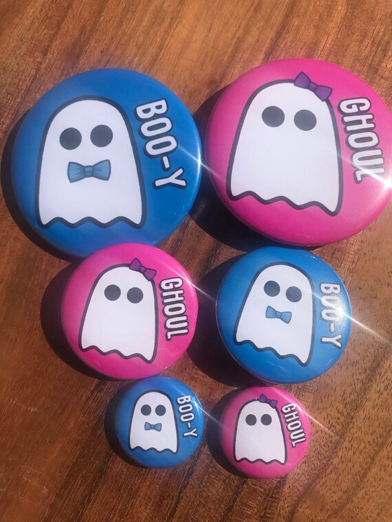 Ghosts Boo-y or Ghoul Pinback Button 1 1.5 | Etsy