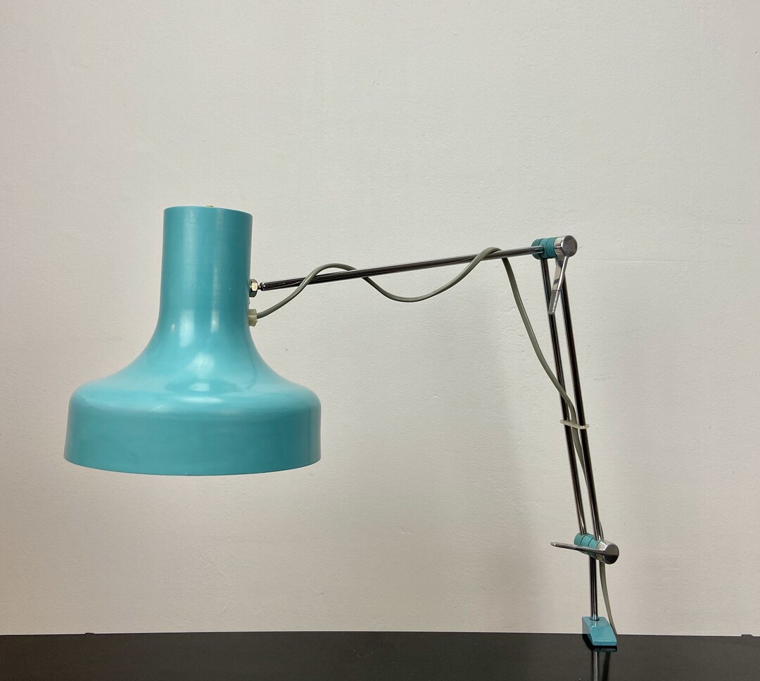 Mid Century Modern Angle Poise Desk Lamp / Clamp on / Swing Arm ...