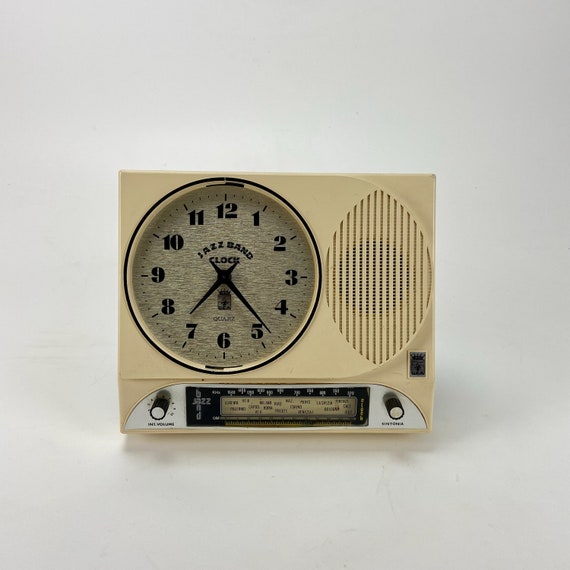 Vintage Radio Clock Transistor / Jazz Band Clock / CEA / | Etsy