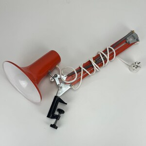 Vintage Angle Poise Desk Lamp / MCM Clamp on Swing Arm Architect Light ...