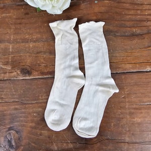 1940s Cream Baby Toddler Socks - Etsy
