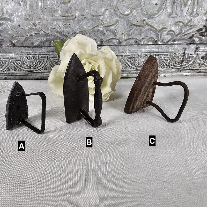Antique Cast Iron Irons - Etsy