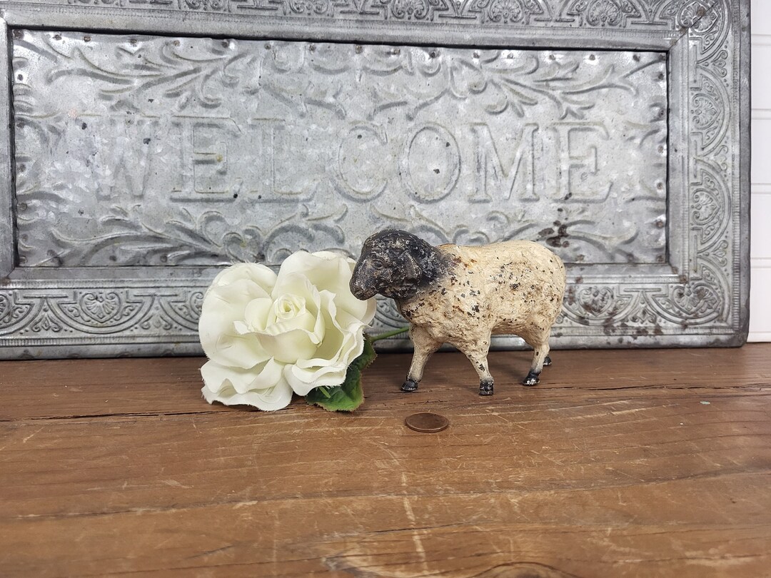 Antique Sheep Cast Iron Still Penny or Coin Bank - Etsy