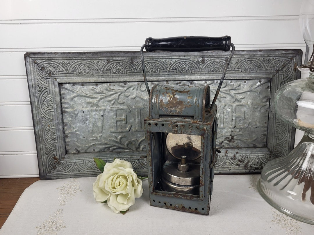 1950s Hugo Zweigle Germany Esslingen Railroad Mining Carbide Lantern ...