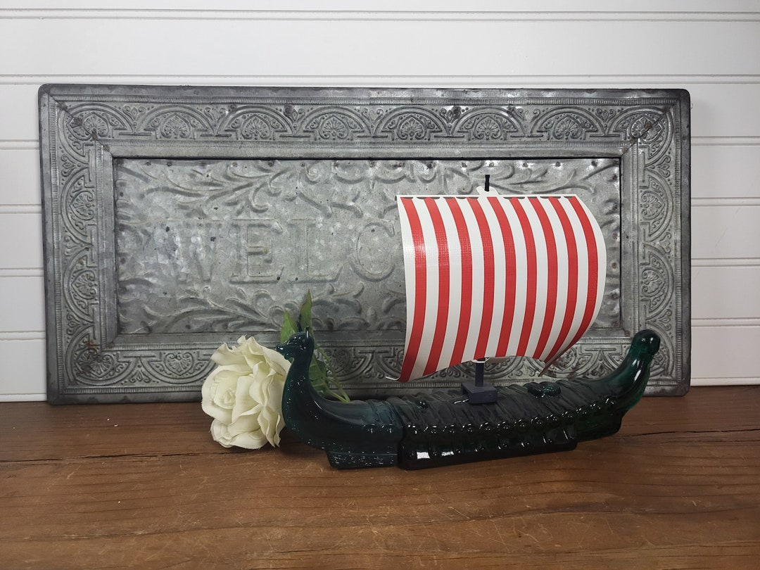 Vintage Avon Viking Discoverer Ship Wild Country Aftershave Decanter - Etsy