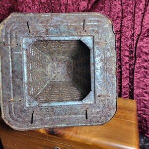 Antique 4-sided Rustic Metal Toaster Tin Stove Top Primitive - Etsy