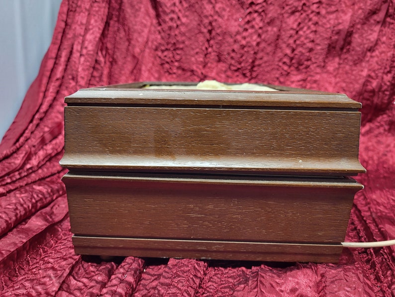 Hidden Rotary Telephone Mid Century Executive Wood-style Box - Etsy