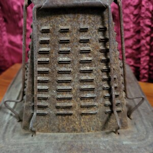 Antique 4-sided Rustic Metal Toaster Tin Stove Top Primitive - Etsy