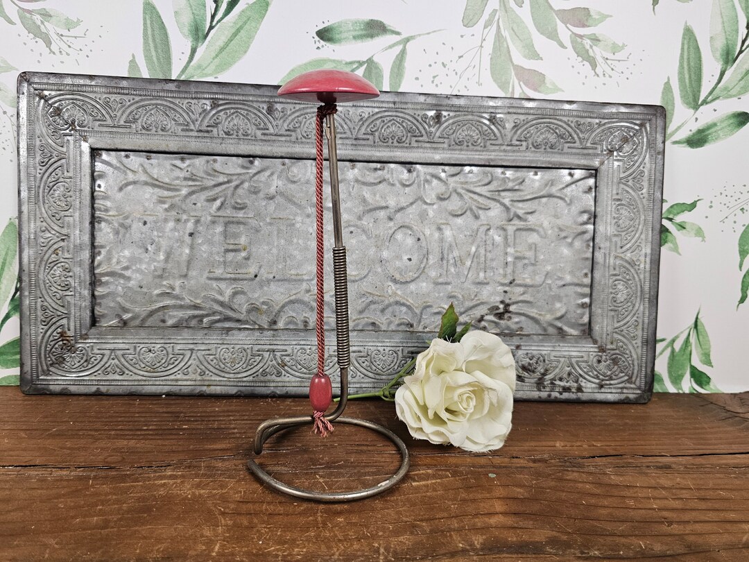 1940s Millinery Hat Stand Wood and Metal Store Display - Etsy