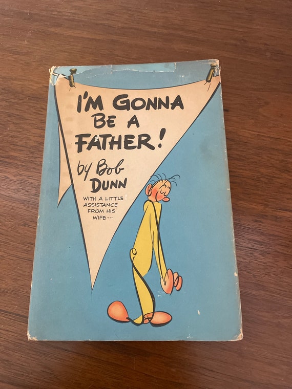 Vintage New Father Book 1940's I'm Gonna Be a Father - Etsy