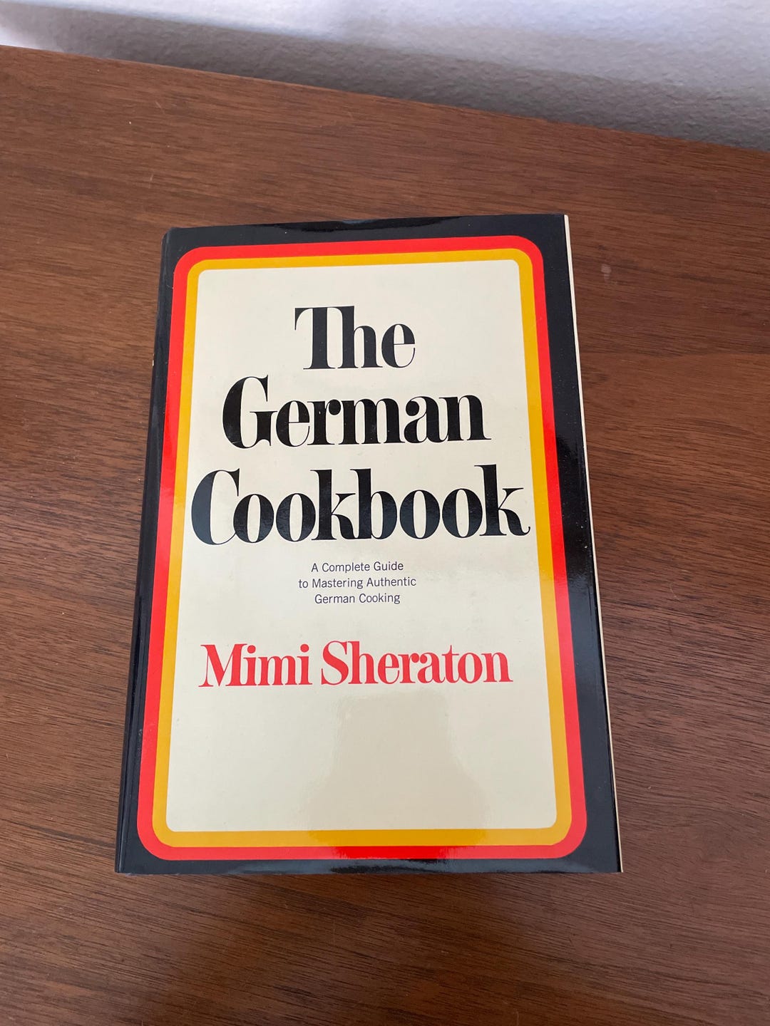 Vintage German Cookbook, 1990's the German Cookbook, Mimi Sheraton ...