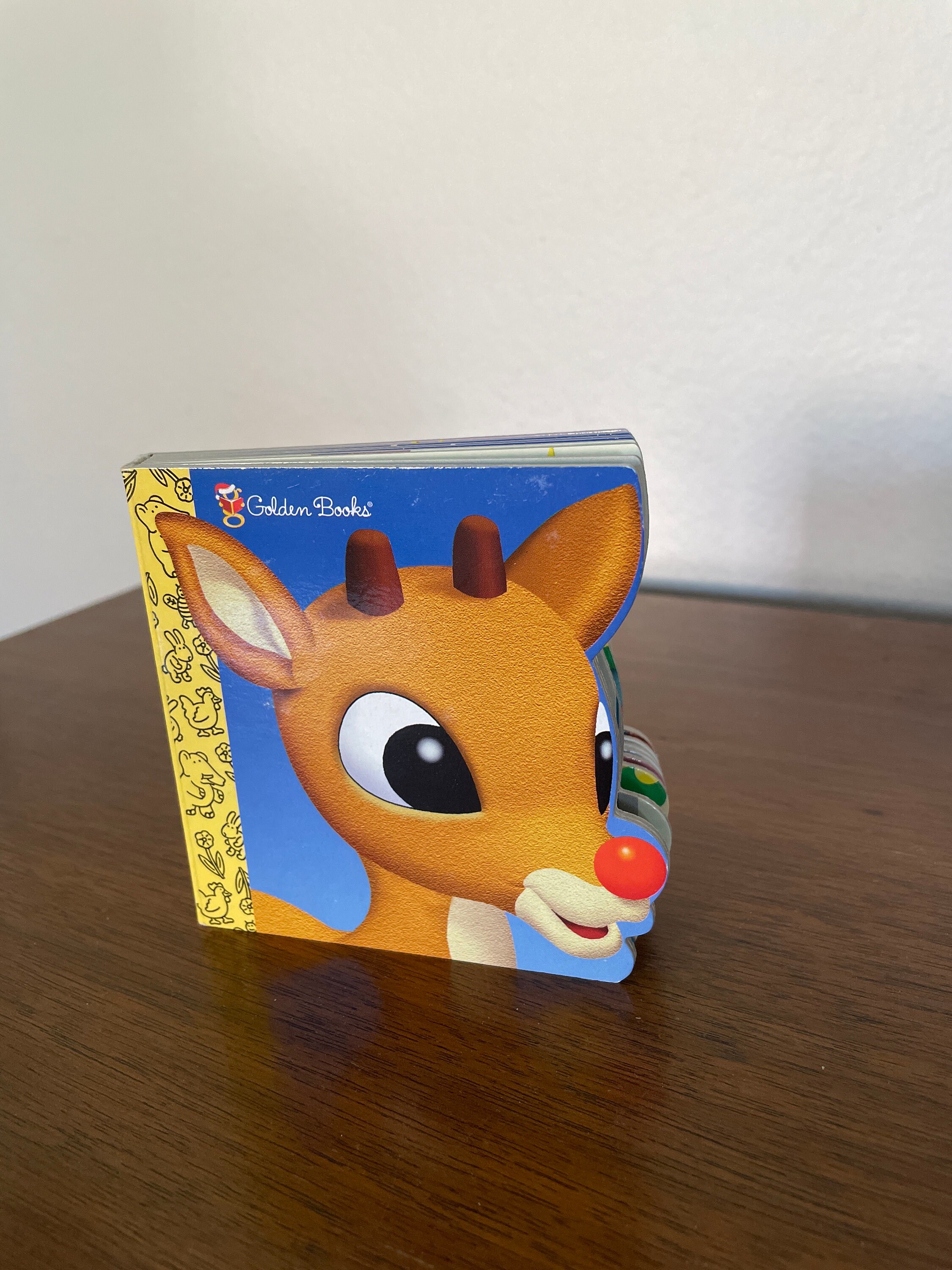 Vintage Rudolph Book, 1990's Golden Books Little Nugget Book, It's ...