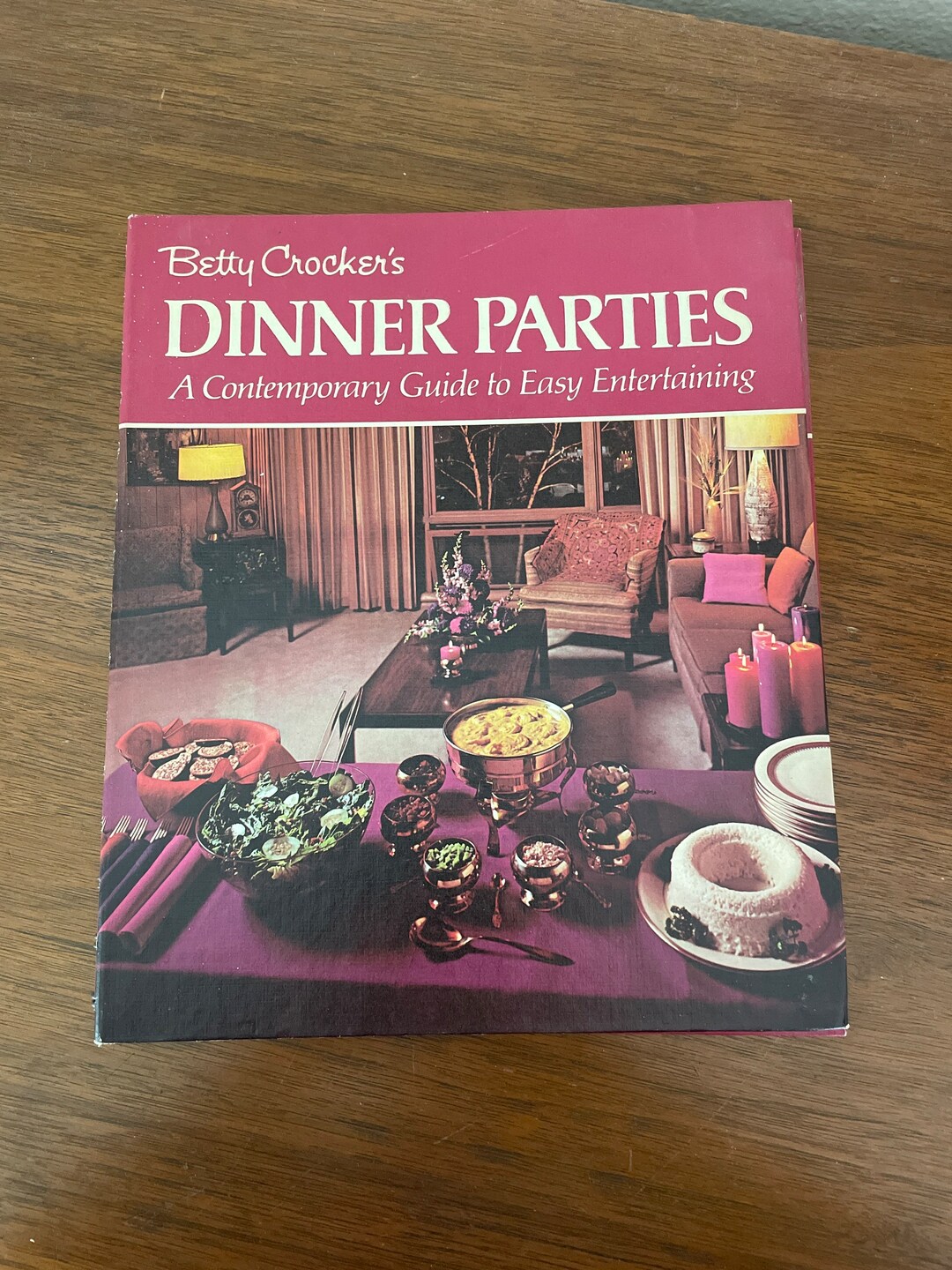 Vintage Cookbook, 1970's Betty Crocker Dinner Parties Cookbook ...