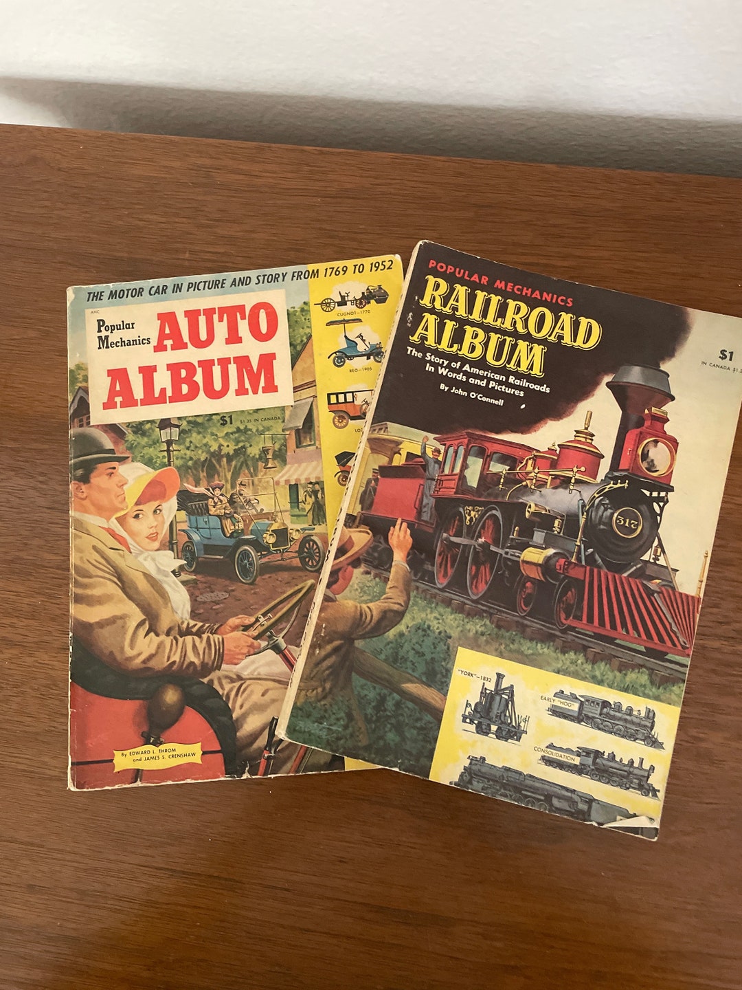 Vintage Popular Mechanics Albums, 1950's Popular Mechanics Railroad ...