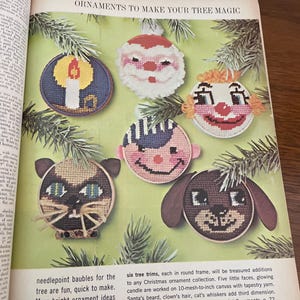 Vintage Christmas Crafting Magazines, 1960's, 1970's Mccalls Christmas ...