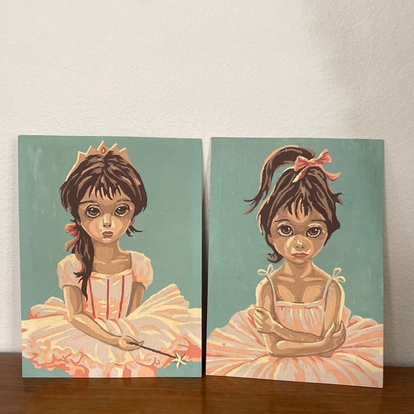 Vintage Paint by Number - Etsy