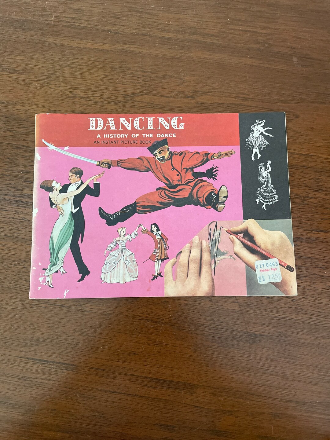 Vintage Dancing Book, 1970's Patterson Blick Instant Picture Book ...