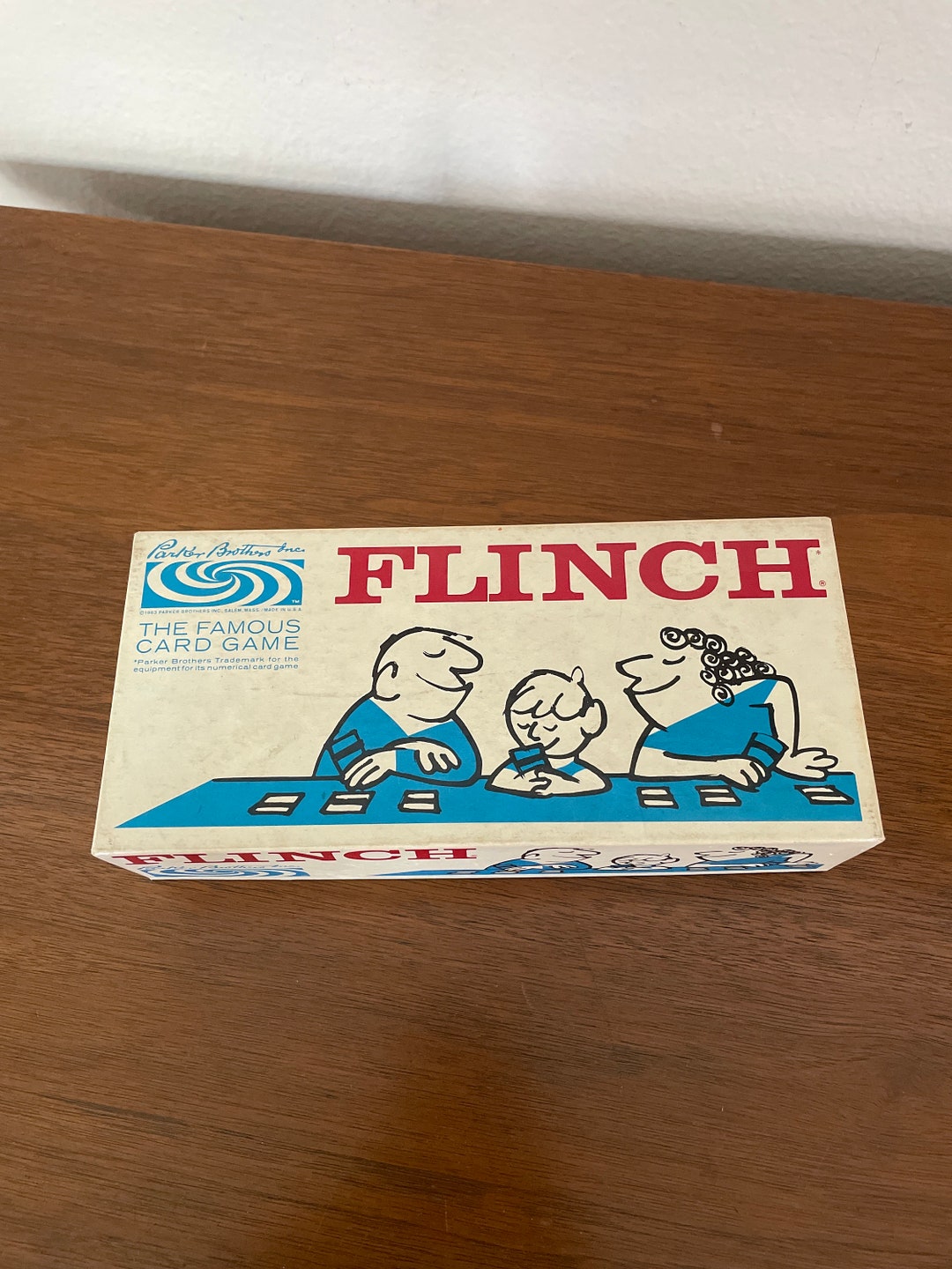Vintage Flinch Game, 1960's Parker Brothers Flinch Card Game, Complete ...