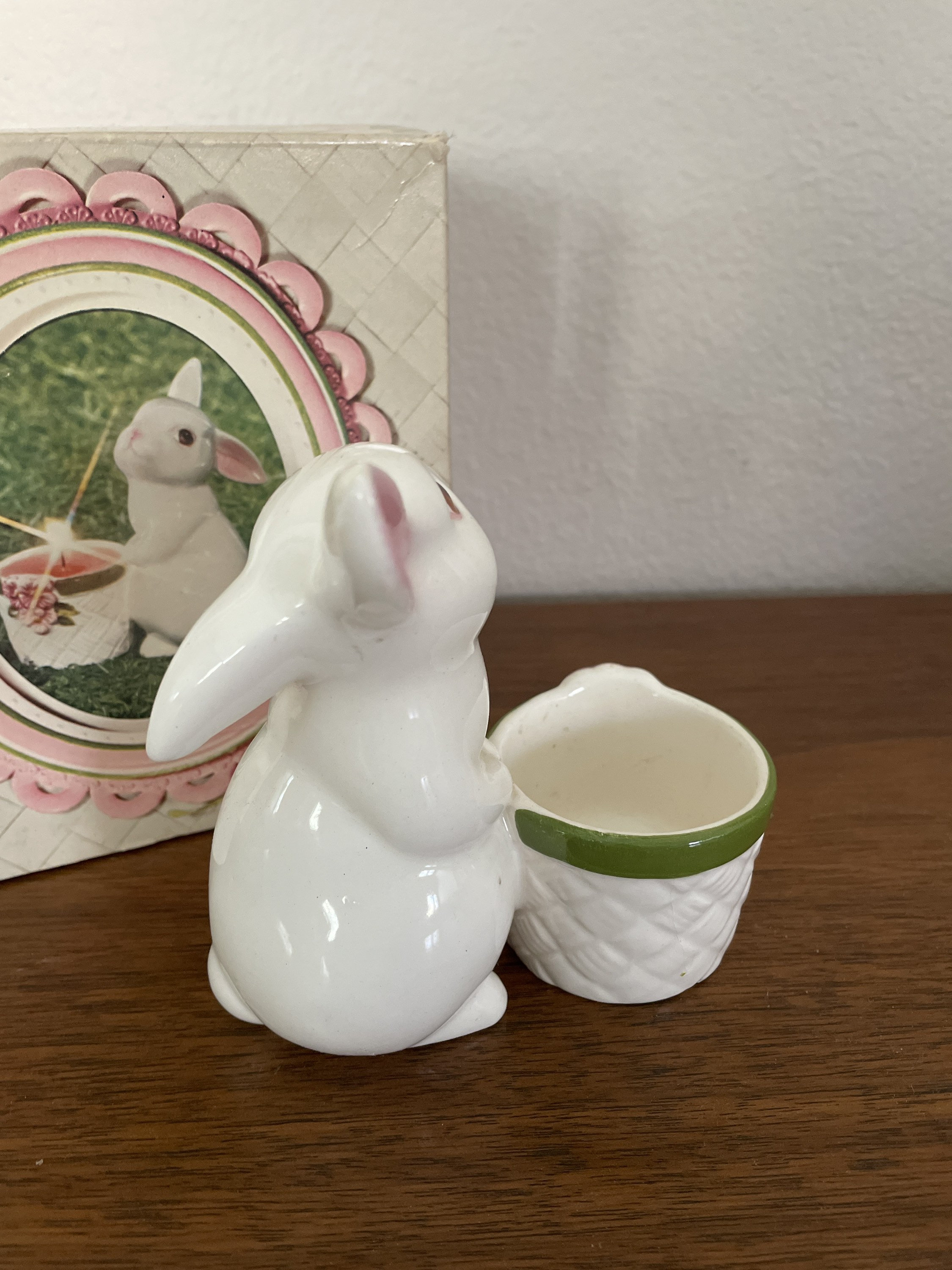 Vintage Avon Easter Bunny Candle Holder 1980's Avon Bunny - Etsy
