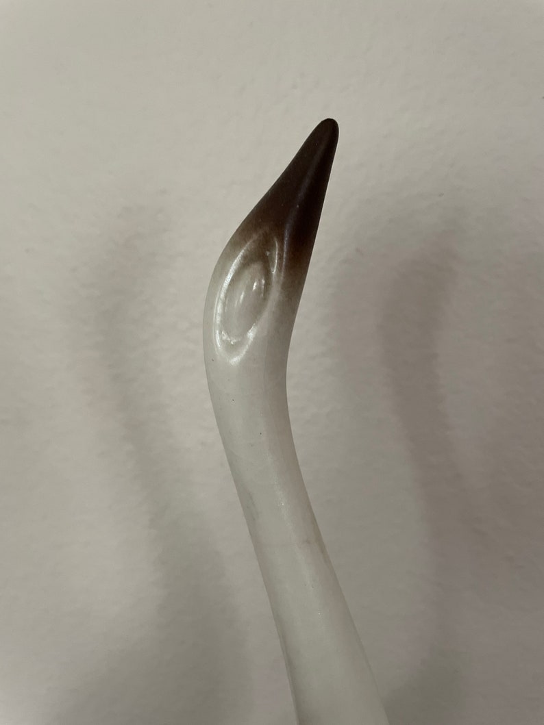 Vintage Long Neck Goose Figurine, 1960's Howard Pierce Pottery Goose ...