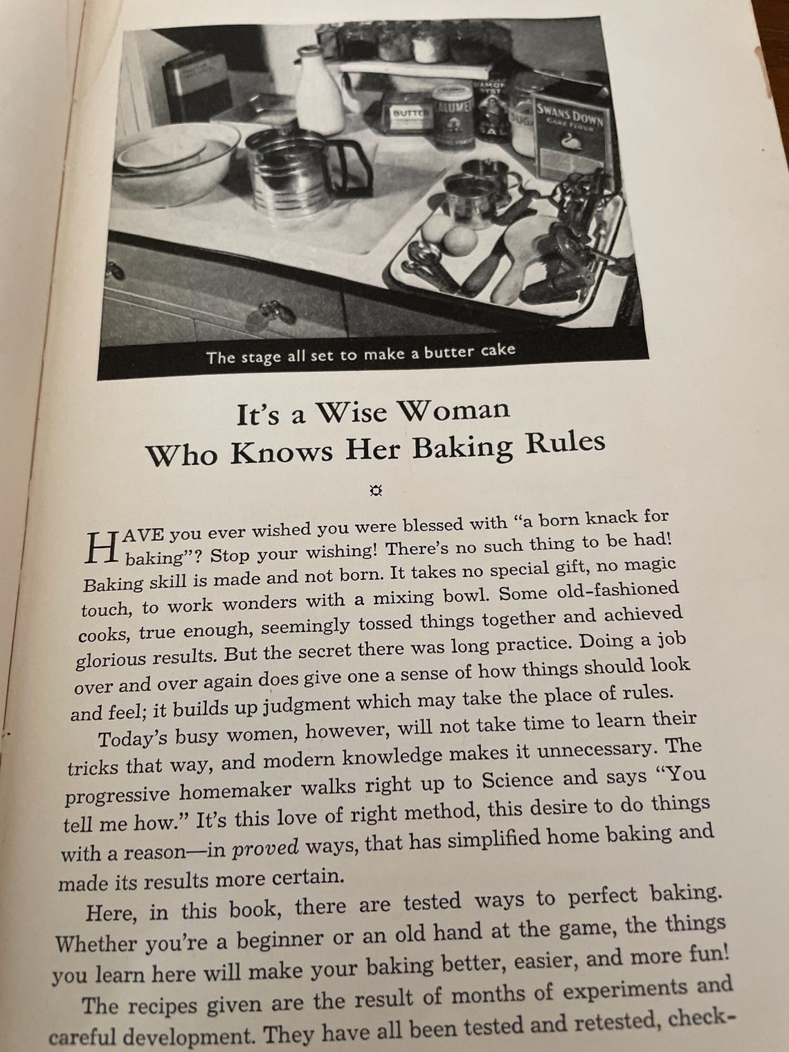 Vintage Baking Cookbook, 1930's General Foods All About Home Baking ...
